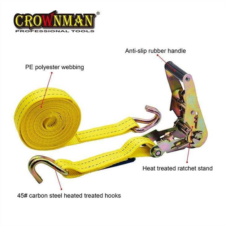 CROWNMAN Ratchet Tie Down, Ratchet Tie Rope, Ratchet Rope