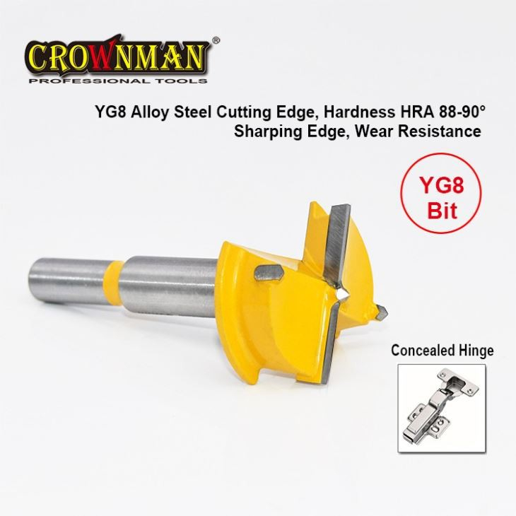 Alloy Steel Forstner Drill Bit For Concealed Hinge